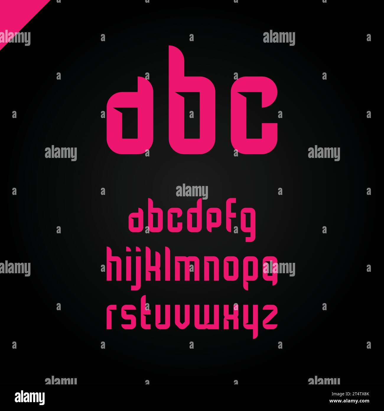 Simple font hi-res stock photography and images - Alamy