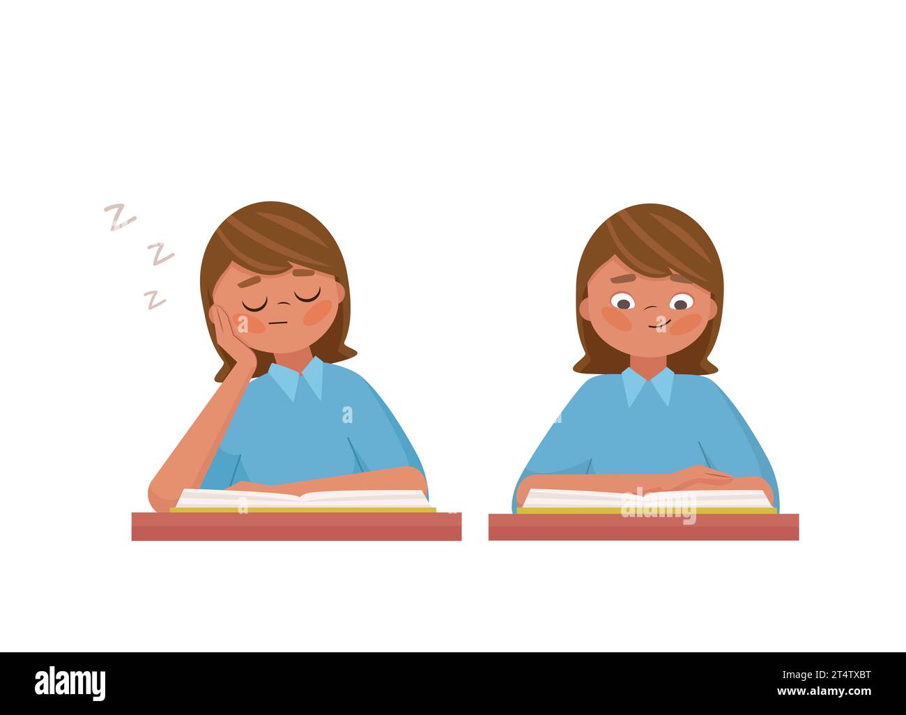 Sleeping In Class Clipart