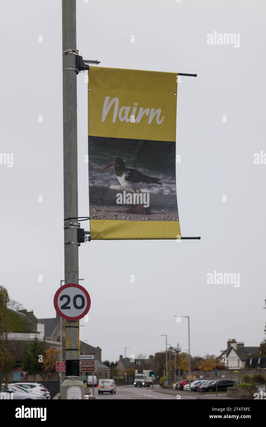 A96 Trunk Road, Aberdeen to Inverness, Nairn, UK. 1st Nov, 2023. This ...