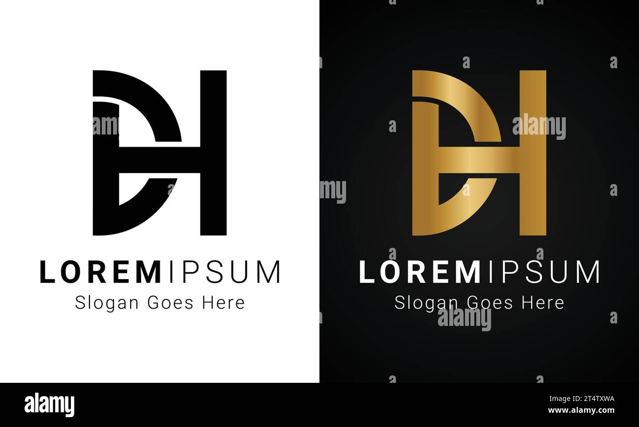 H d letter hi-res stock photography and images - Alamy