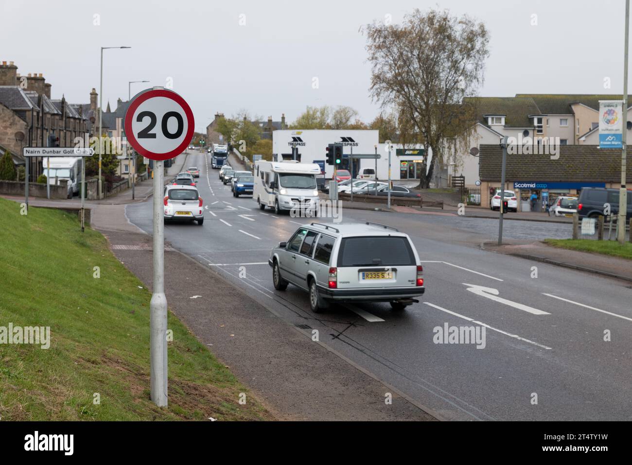 A96 between aberdeen and inverness hi-res stock photography and images ...