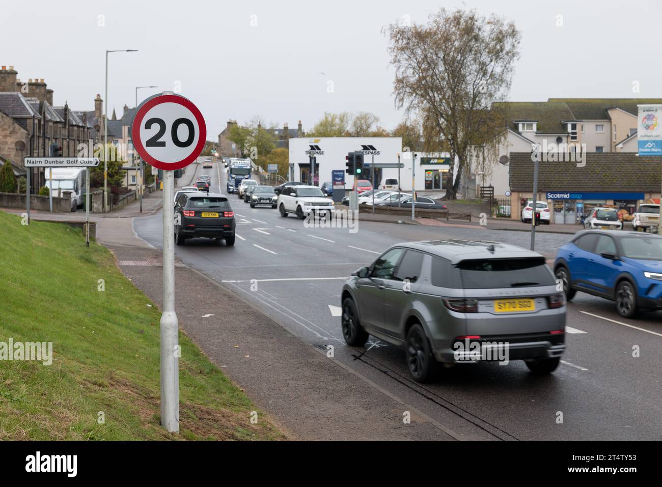 A96 between aberdeen and inverness hi-res stock photography and images ...