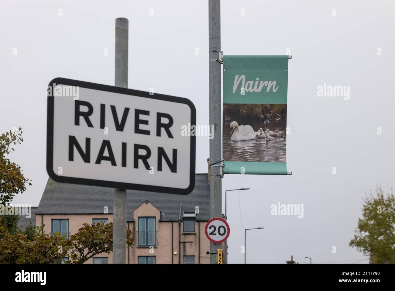 A96 Trunk Road, Aberdeen to Inverness, Nairn, UK. 1st Nov, 2023. This ...