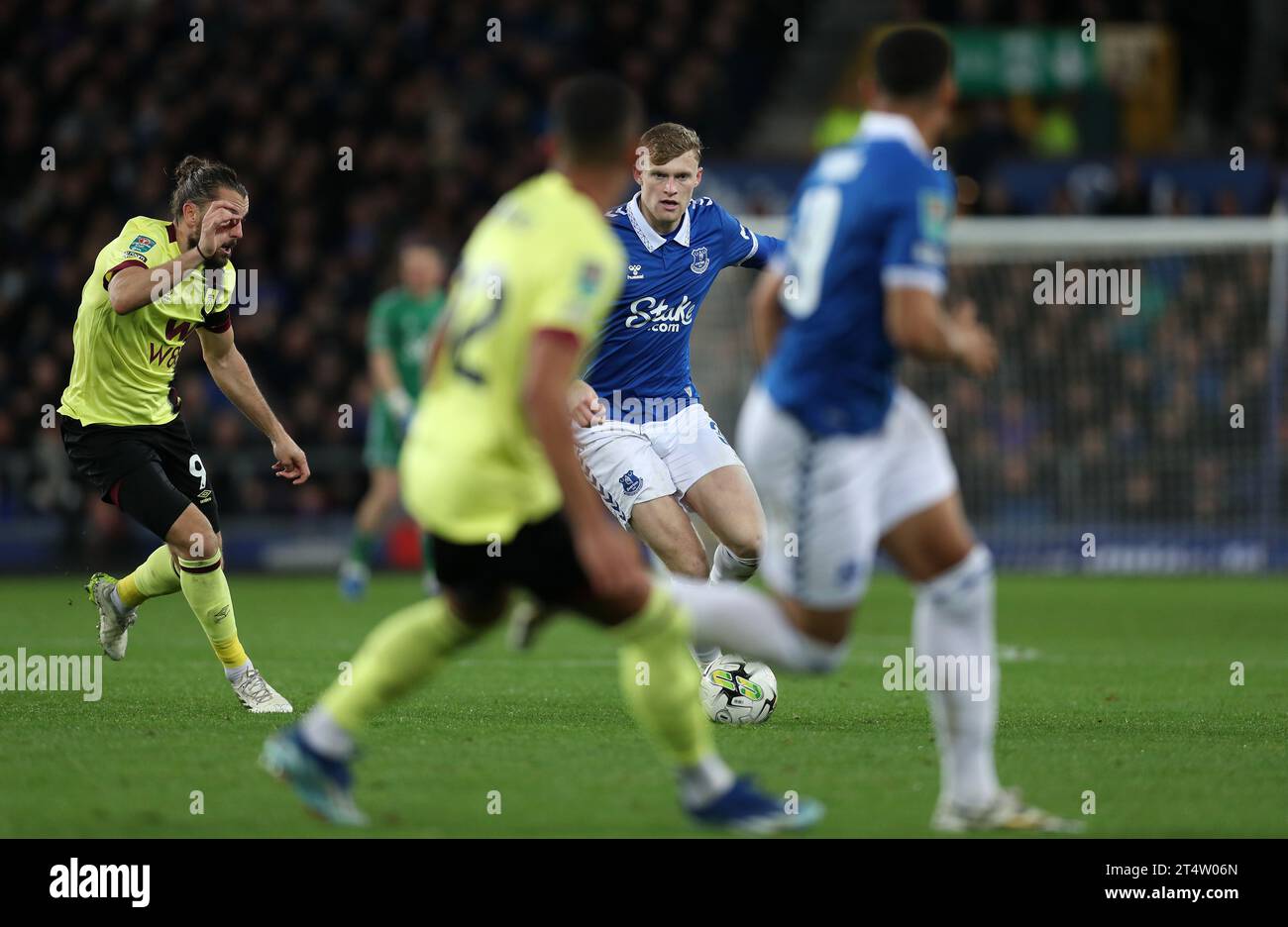 Goodison Park, Liverpool, UK. 1st Nov, 2023. Carabao Cup Football ...