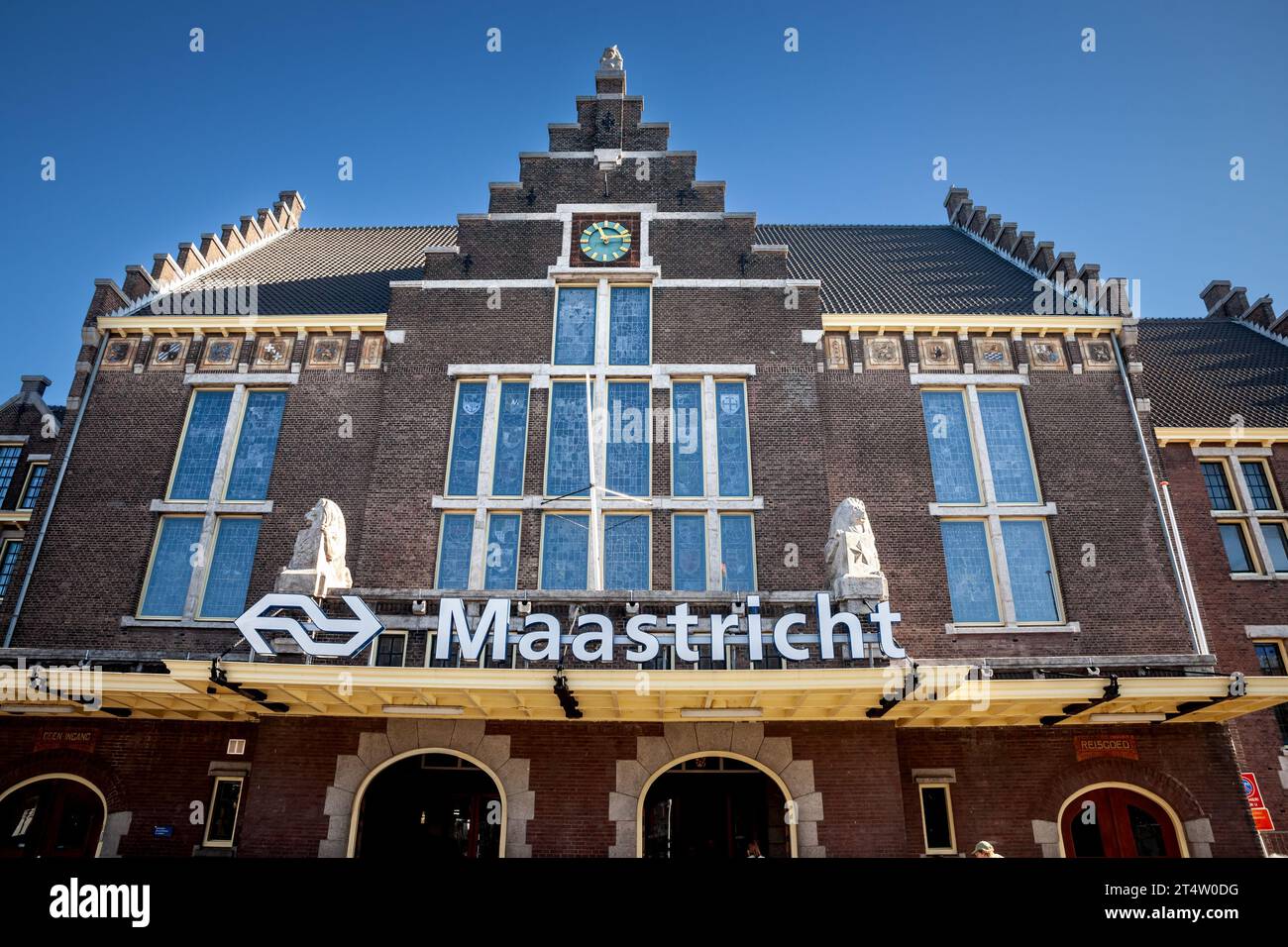 Picture of the train station of Maastricht, Netherlands. Maastricht ...