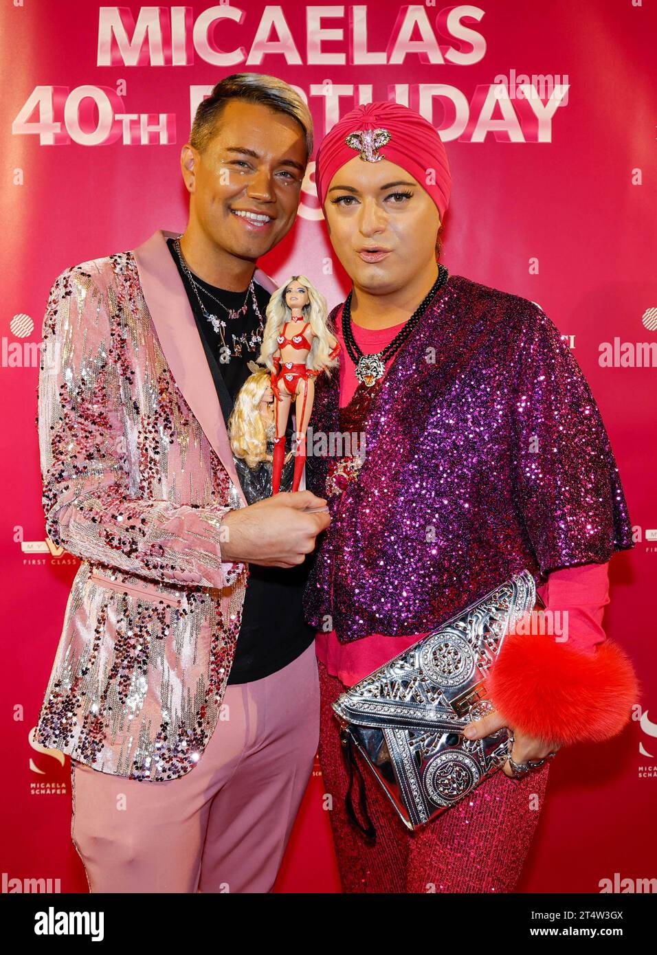 Marcel Damaschke, Julian F.M. Stöckel bei Micas 40th Birthday Bash ...