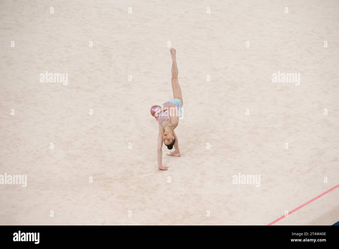 Santiago, Chile. 01st Nov, 2023. Maria Eduarda Alexandre, from rhythmic ...