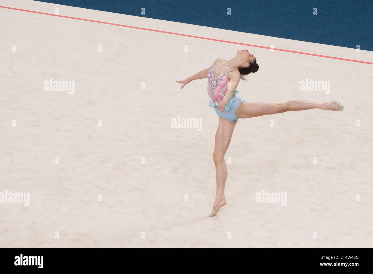 Santiago, Chile. 01st Nov, 2023. Maria Eduarda Alexandre, from rhythmic ...