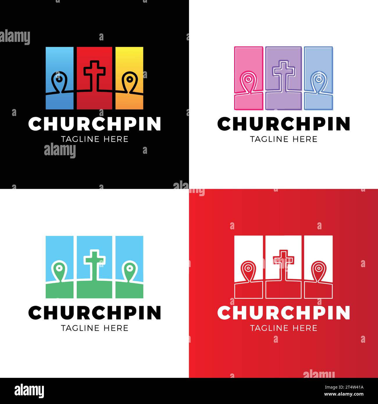 Christ church college emblem Stock Vector Images - Alamy