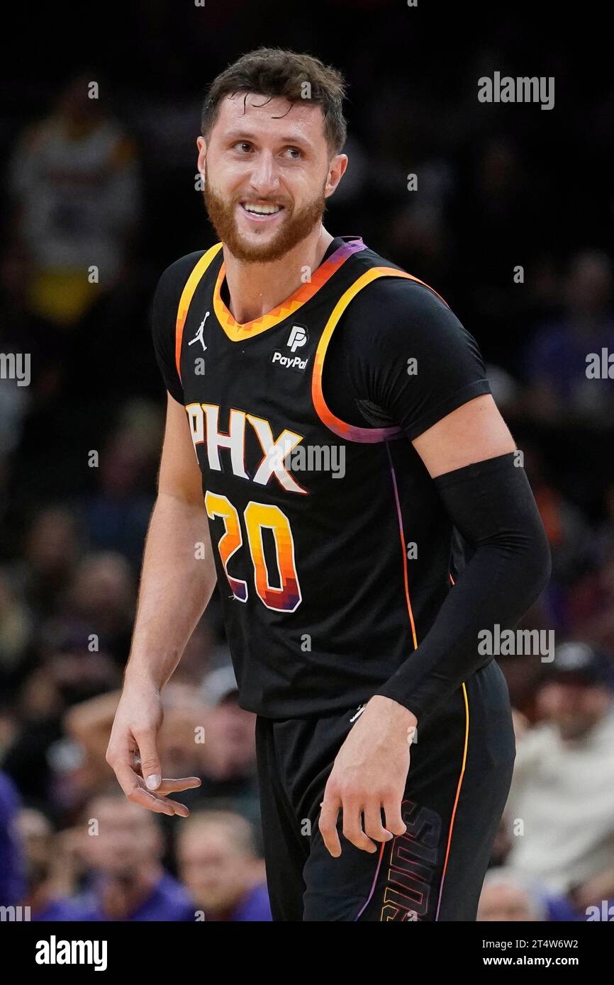 Phoenix Suns' Jusuf Nurkic (20) during an NBA basketball game against ...