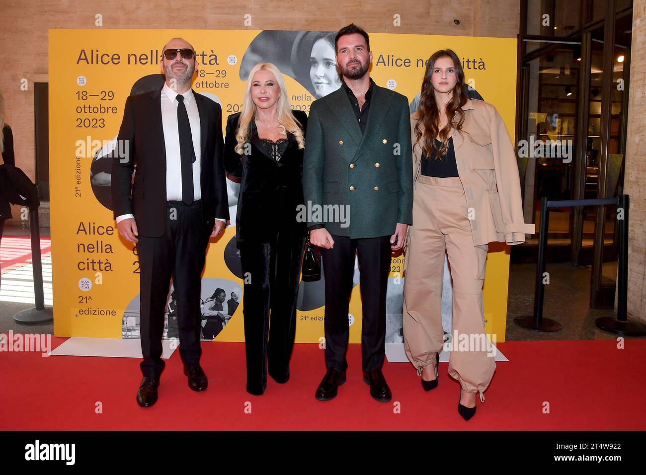 Rome, Italy. 29th Oct, 2023. Rome: Rome film festival. Auditoriunm of Conciliation. Red carpet ...