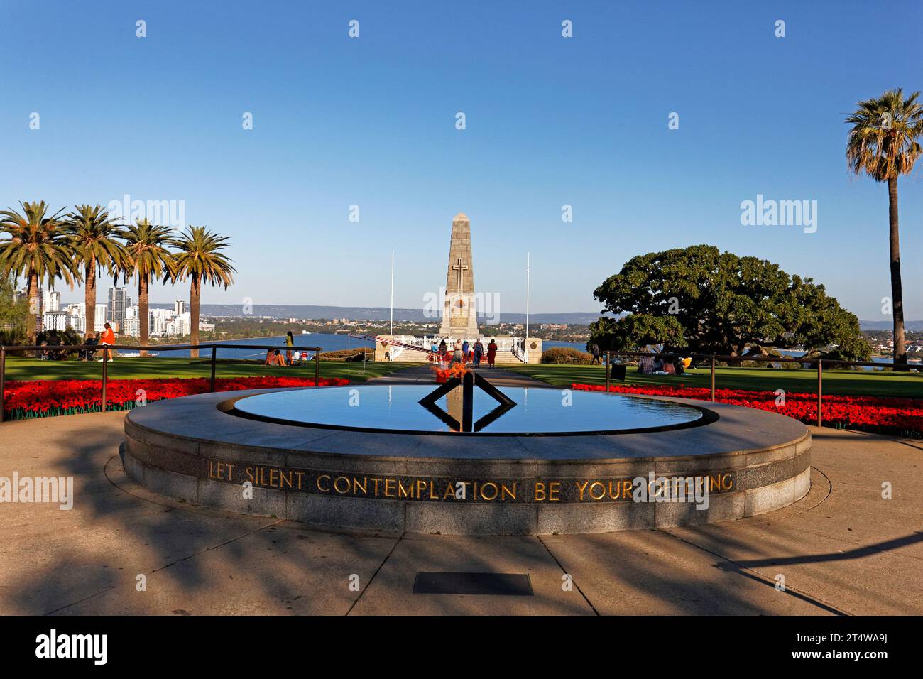 War memorial area, Kings Park, Perth, Western Australia Stock Photo - Alamy