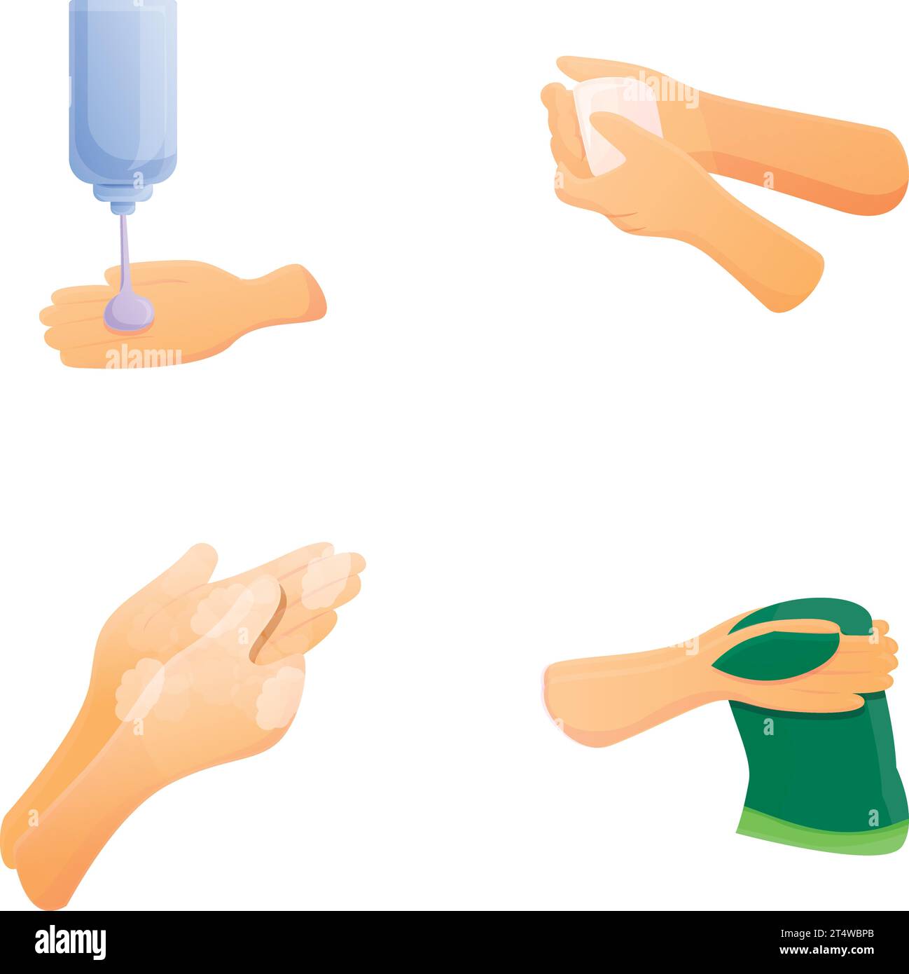 Handwash safety sign hi-res stock photography and images - Alamy