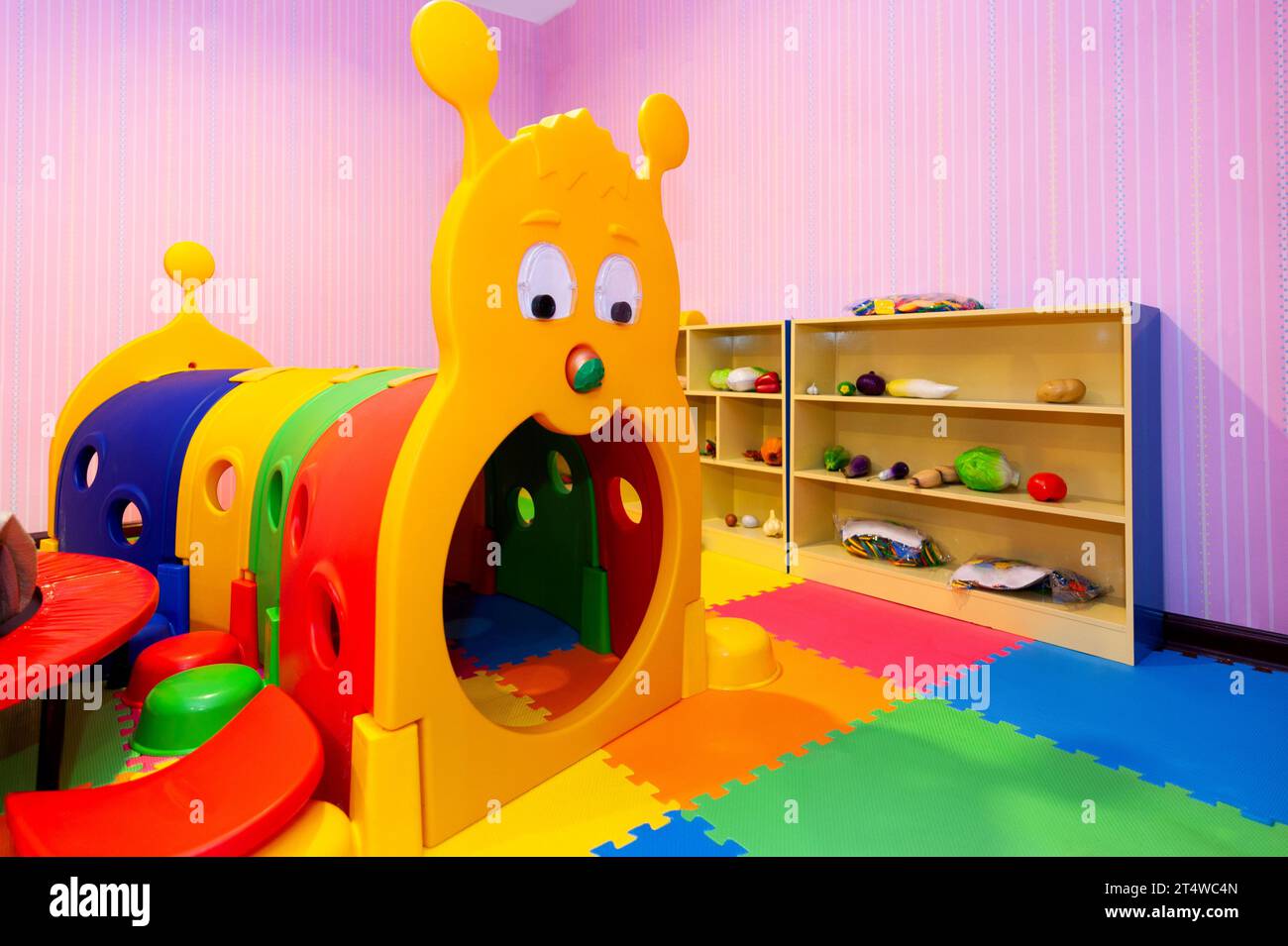 Empty daycare interior children hi-res stock photography and images - Alamy
