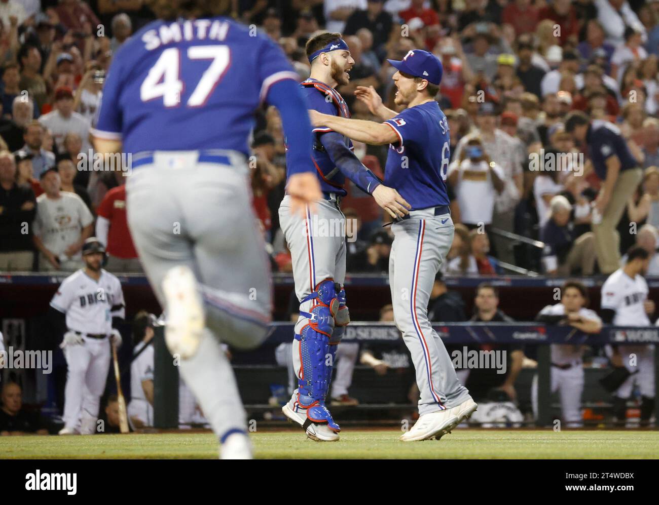 Phoenix, United States. 12th Jan, 2023. Texas Rangers closing pitcher ...