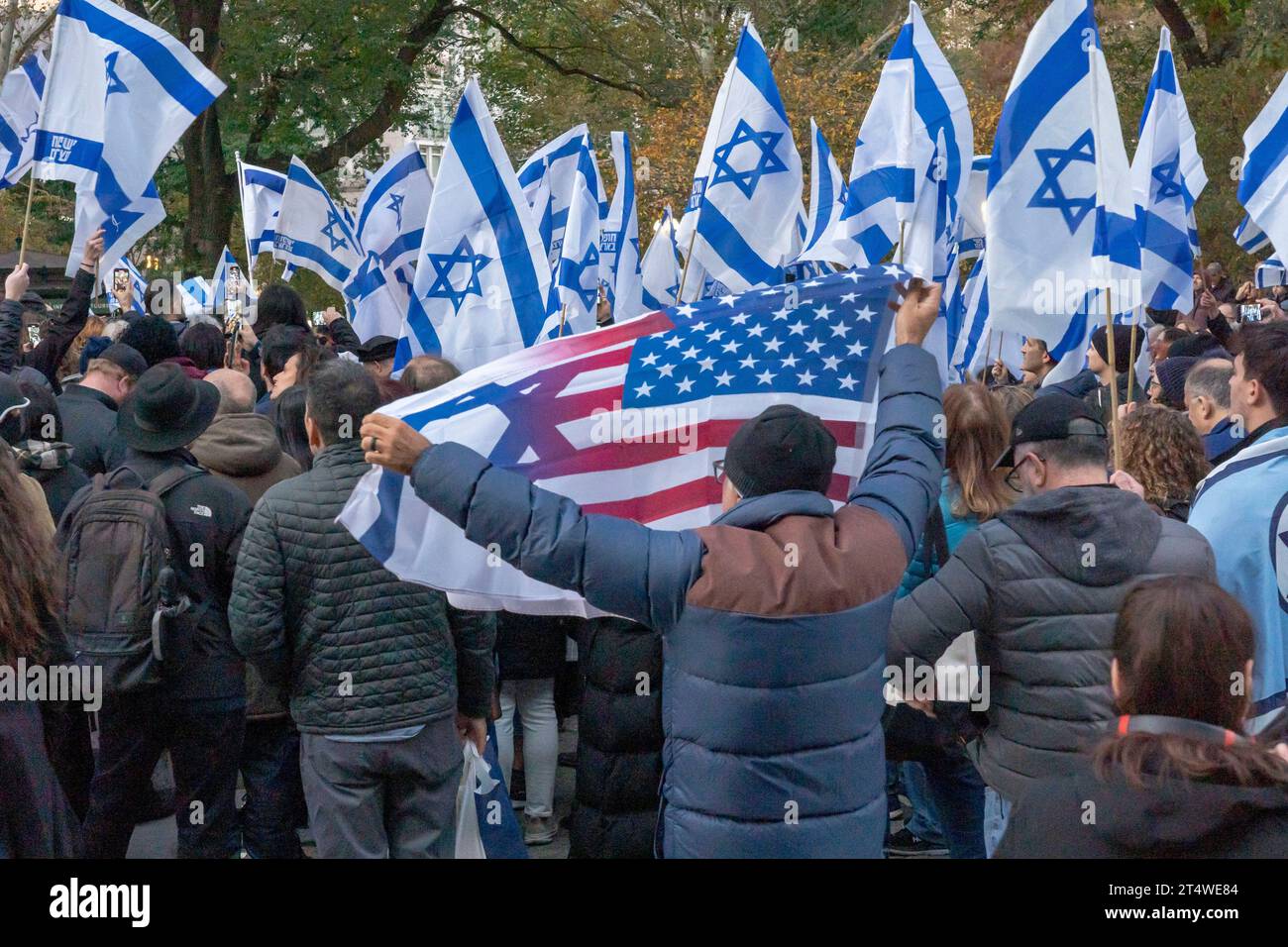 New York, New York, USA. 1st Nov, 2023. (NEW) Candlelight Vigil for ...