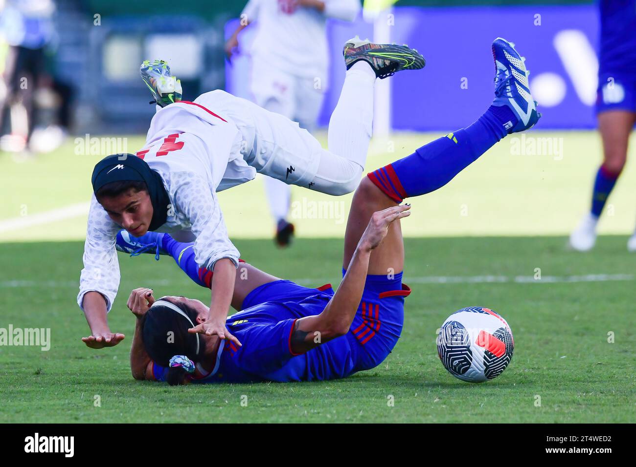 Perth, Australia. 01st Nov, 2023. Negin Zandi of the Islamic Republic ...