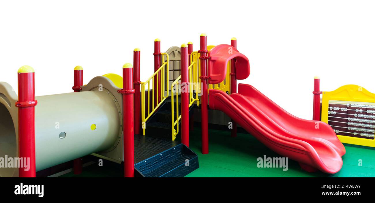 Empty playground ready for children Stock Photo - Alamy