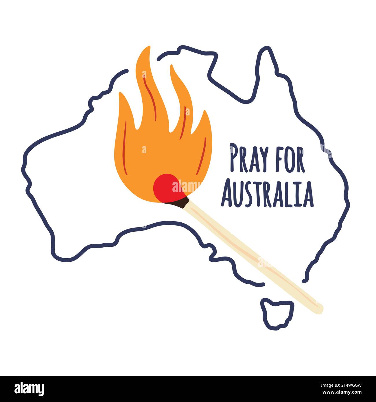 Fire risk sign australia hi-res stock photography and images - Alamy