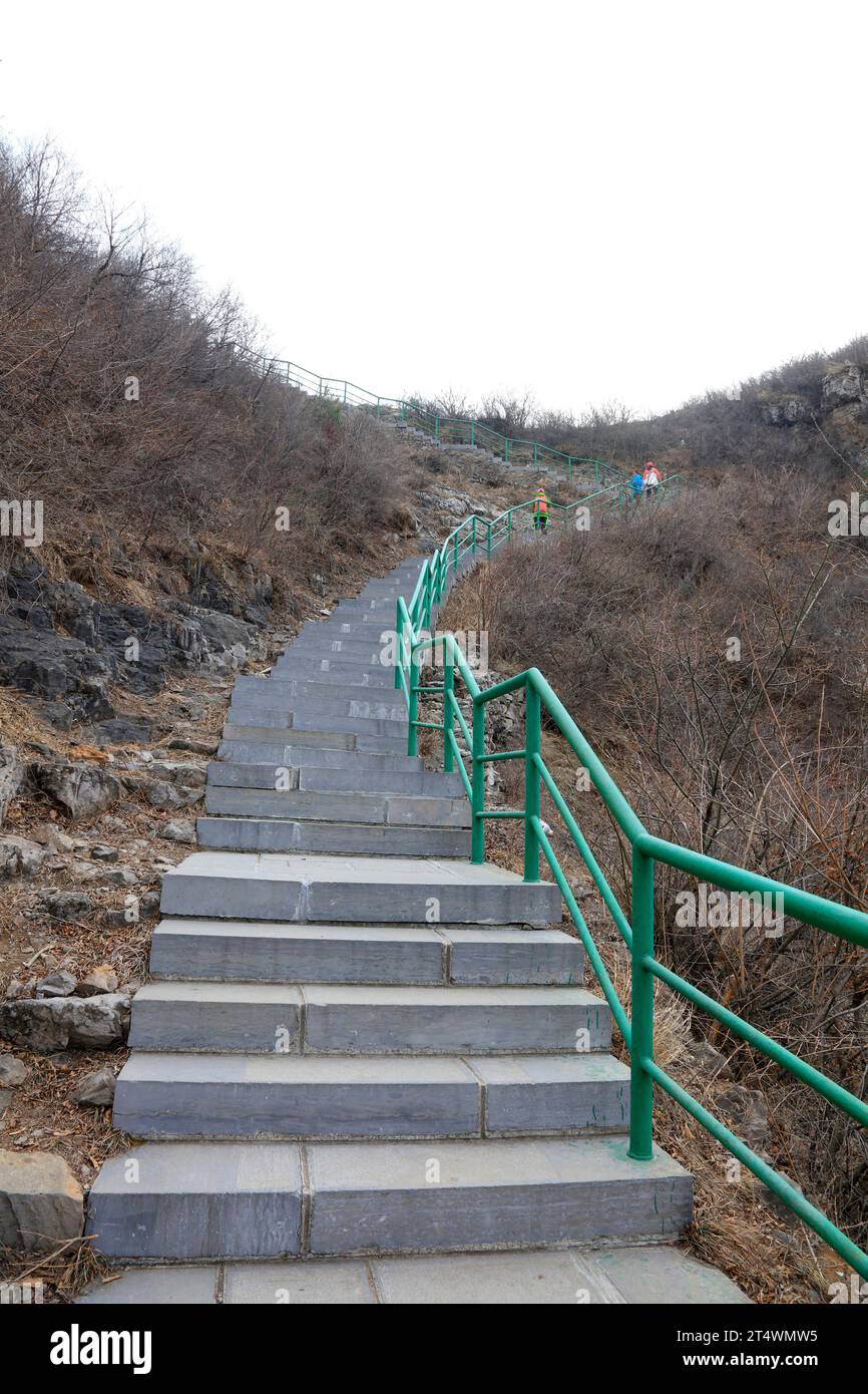 rock steps in a scenic spot Stock Photo - Alamy