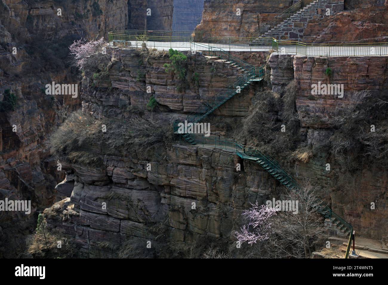 The steps of scenic spots hi-res stock photography and images - Alamy