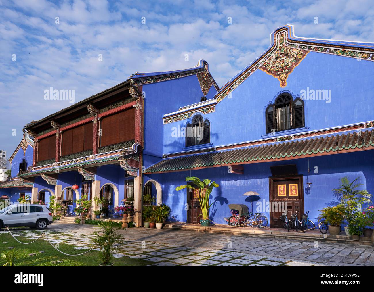 Ancient mansion - Cheong Fatt Tze the blue mansion, George Town, Penang ...