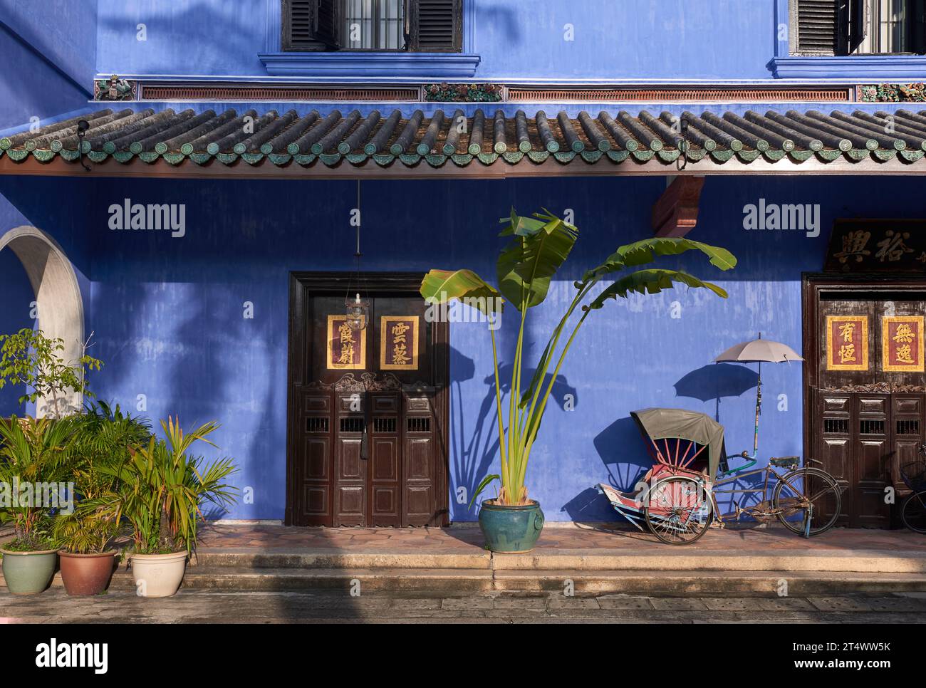 Ancient mansion - Cheong Fatt Tze the blue mansion, George Town, Penang ...