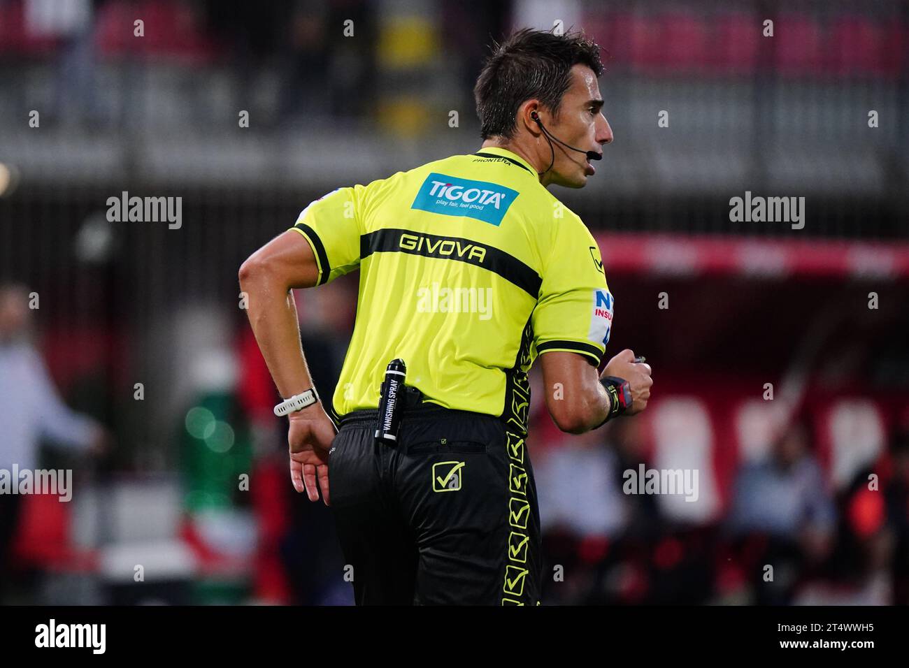 Monza, Italy. 29th Oct, 2023. Alessandro Prontera (Referee) during AC ...