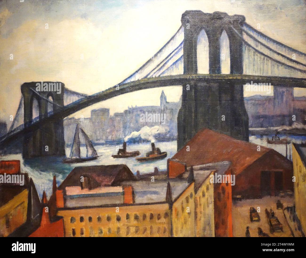 Samuel Halpert - Pioneer of Modern Art in America - View of Brooklyn ...