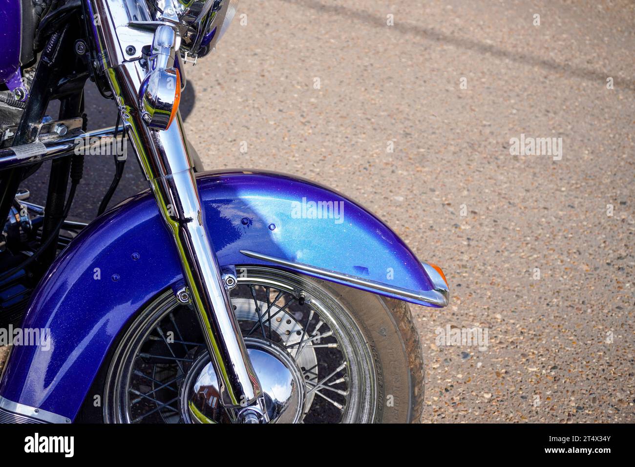 motorcycle close-up from different sides, separate parts of the ...