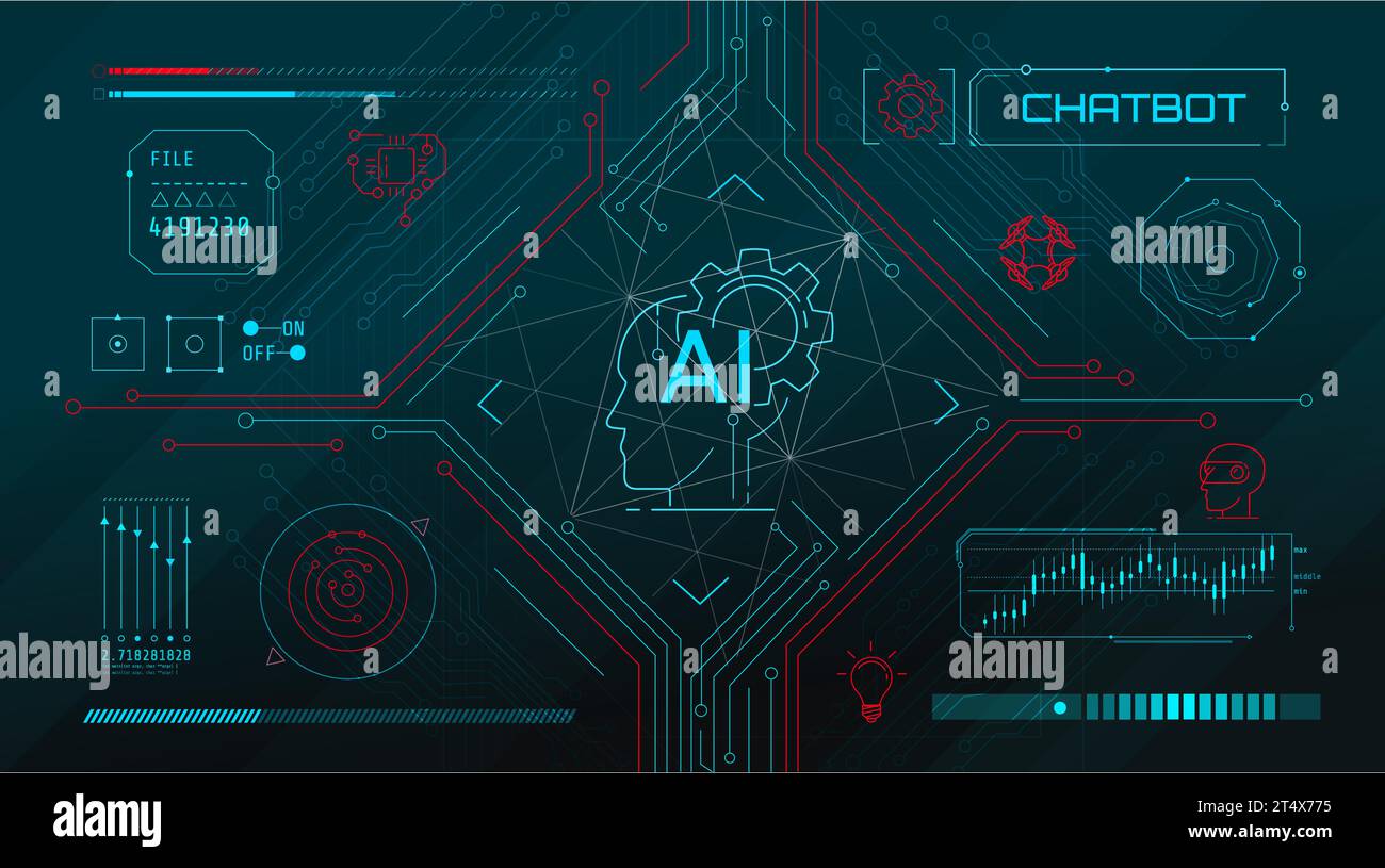 Infographics on the topic of future technologies Stock Vector Image ...