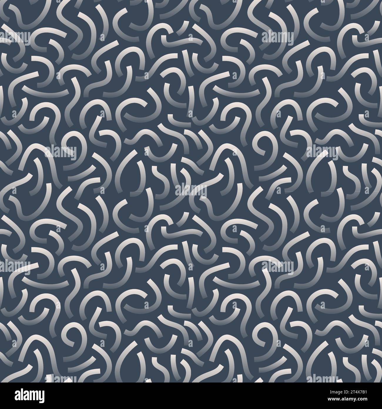 White gradient curved lines isolated on dark grey background ...