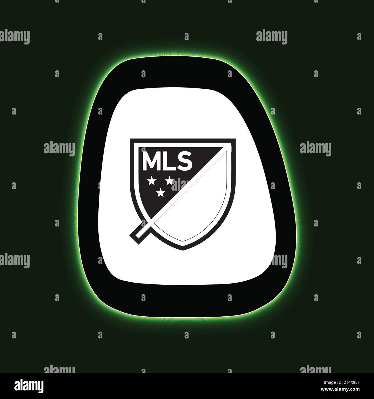 New york stadium view Stock Vector Images - Alamy