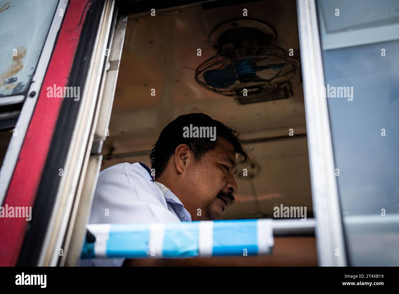Thailand. 02nd Nov, 2023. A BMTA (Bangkok Metropolitan Transportation ...
