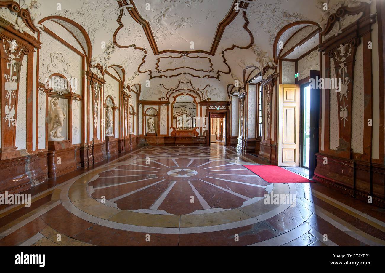 Vienna, Austria. Interior of Lower Belvedere Palace Stock Photo - Alamy