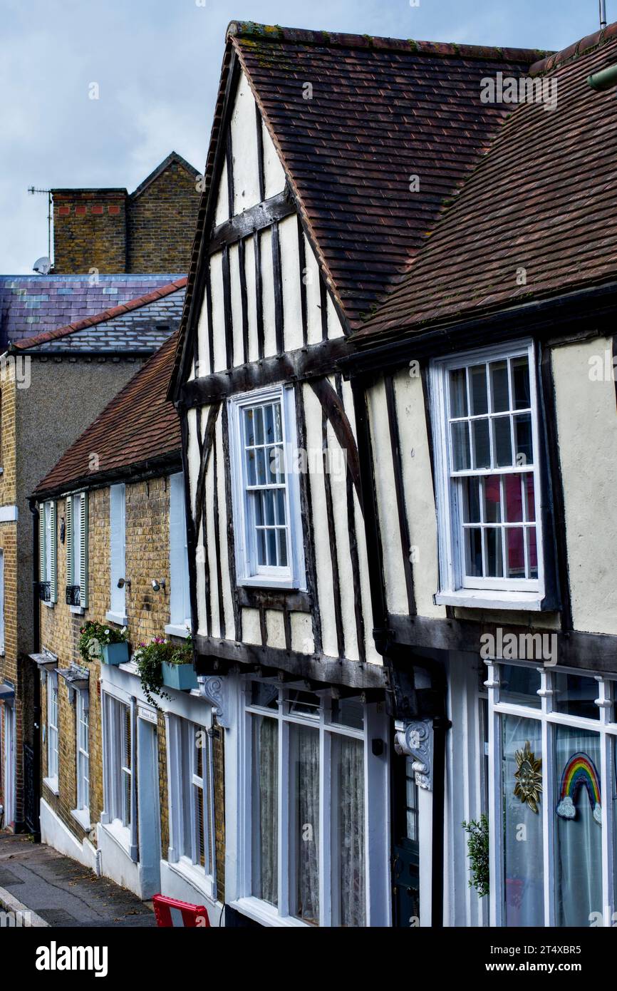 Houses on West Street, Harrow On The Hill, Borough Of Harrow, London ...