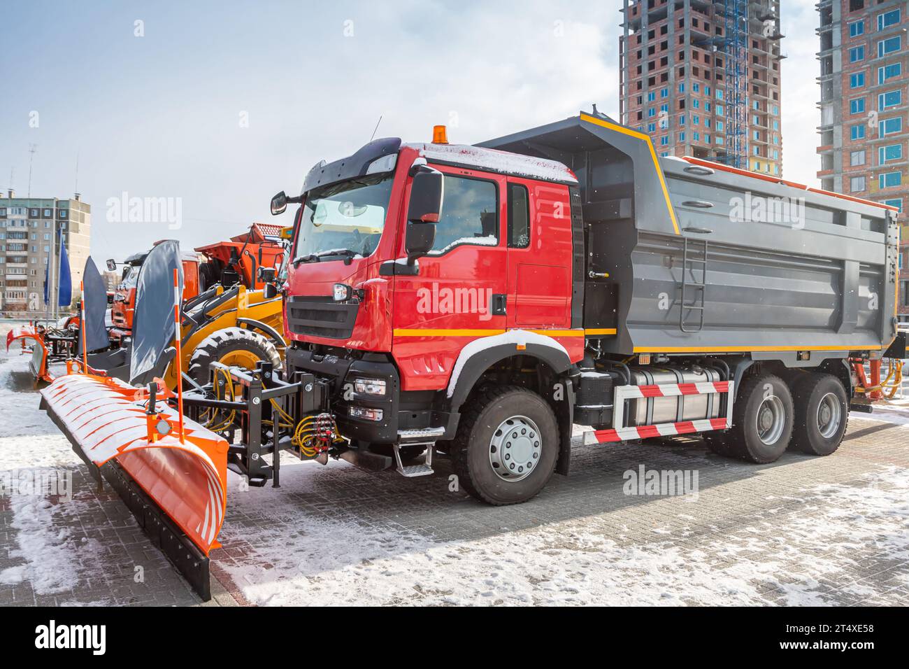 Industrial snow removal machine hi-res stock photography and images - Alamy