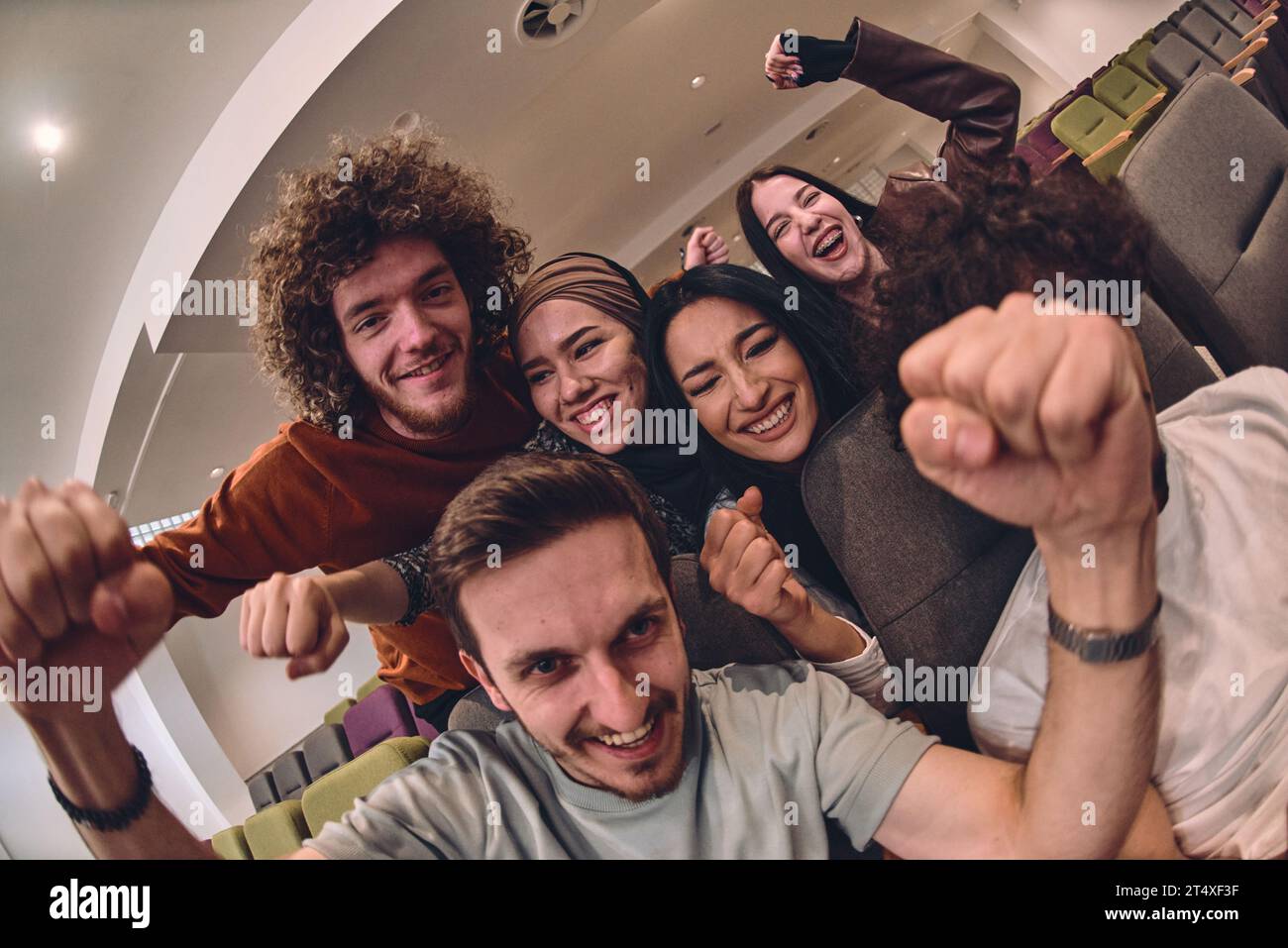 Diverse football crowd hi-res stock photography and images - Alamy