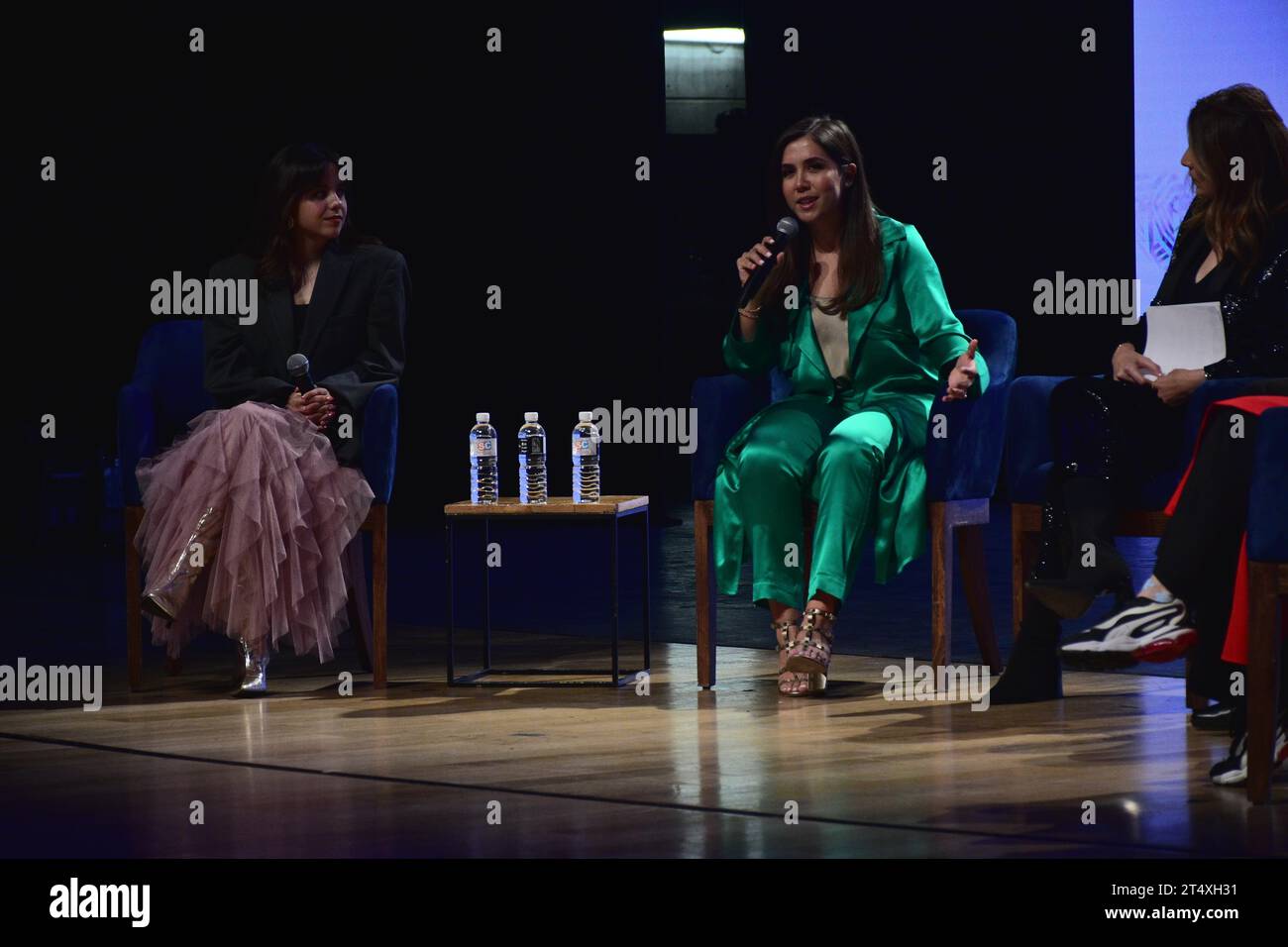 Leon, Mexico. Nov. 1, 2023. Kass Torres, Michelle Romo, Fernanda Mena, Cynthia Buttenkeppler ...