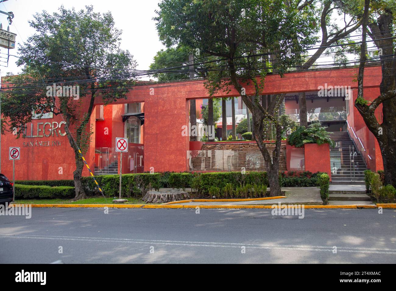 San Angel inn in Mexico City, Mexico Stock Photo - Alamy