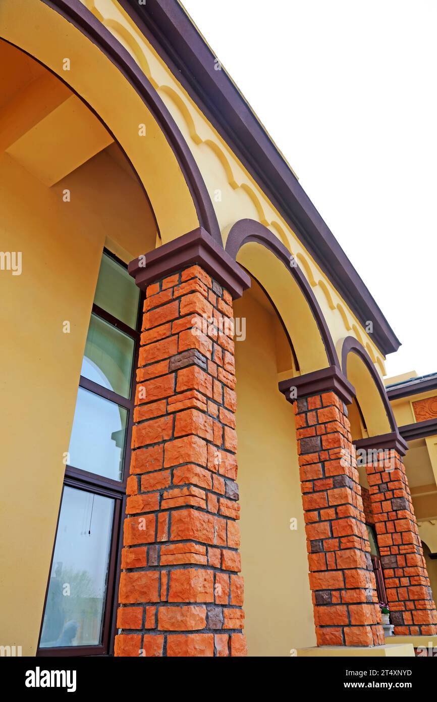 Italian style architecture Stock Photo - Alamy