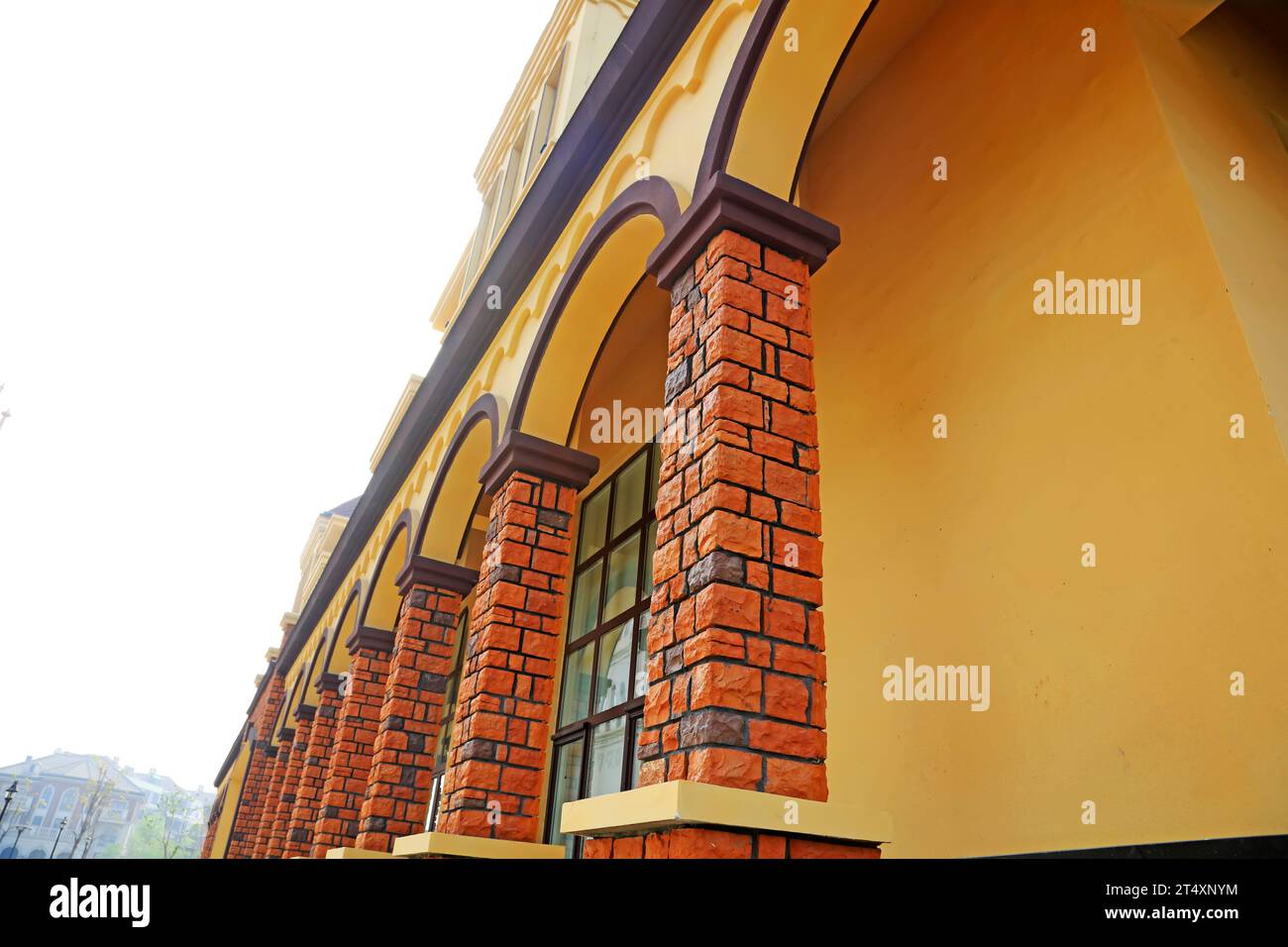Italian style architecture Stock Photo - Alamy
