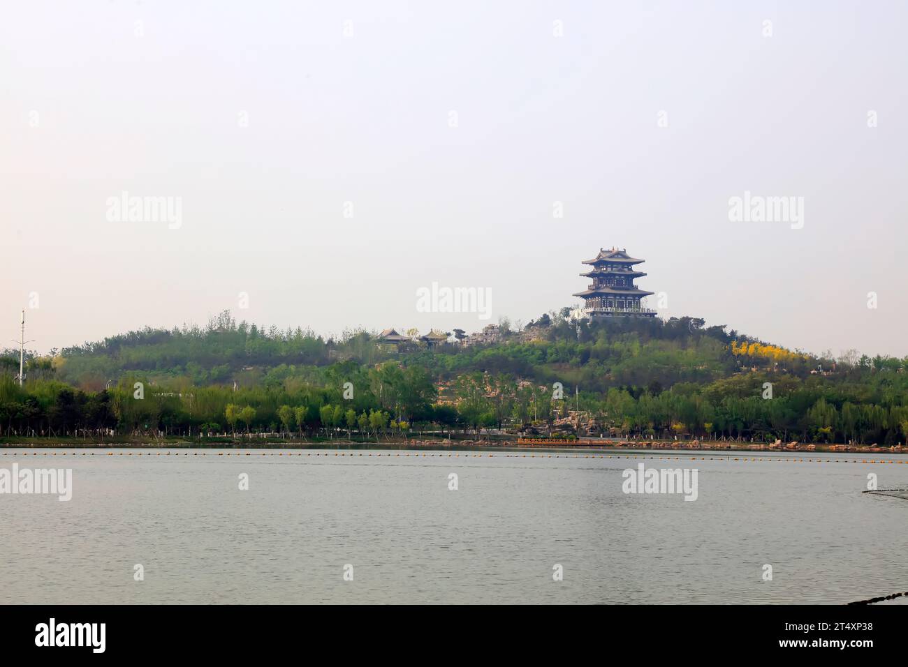 traditional Chinese Pavilion building scenery Stock Photo - Alamy