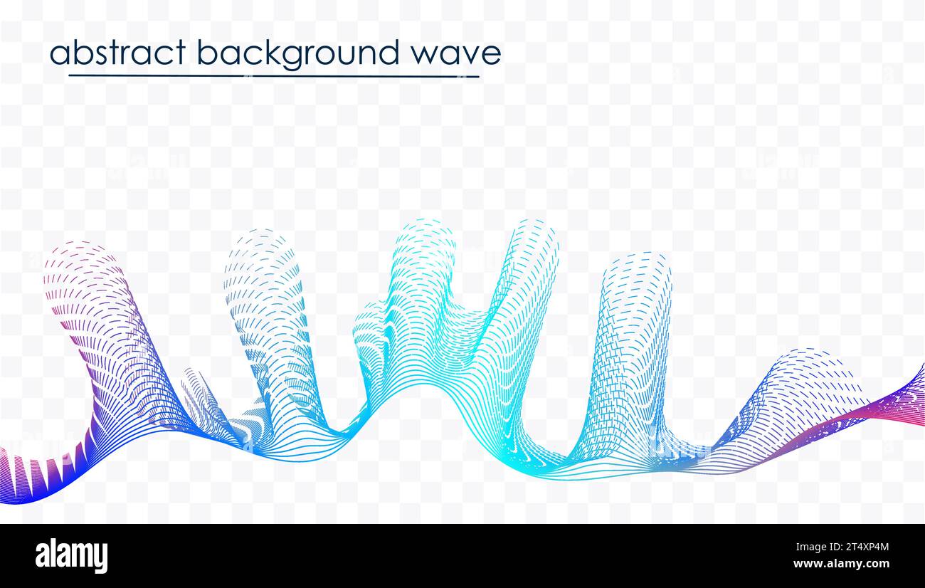 Modern colorful flow poster. Wave Liquid shape in transparent ...