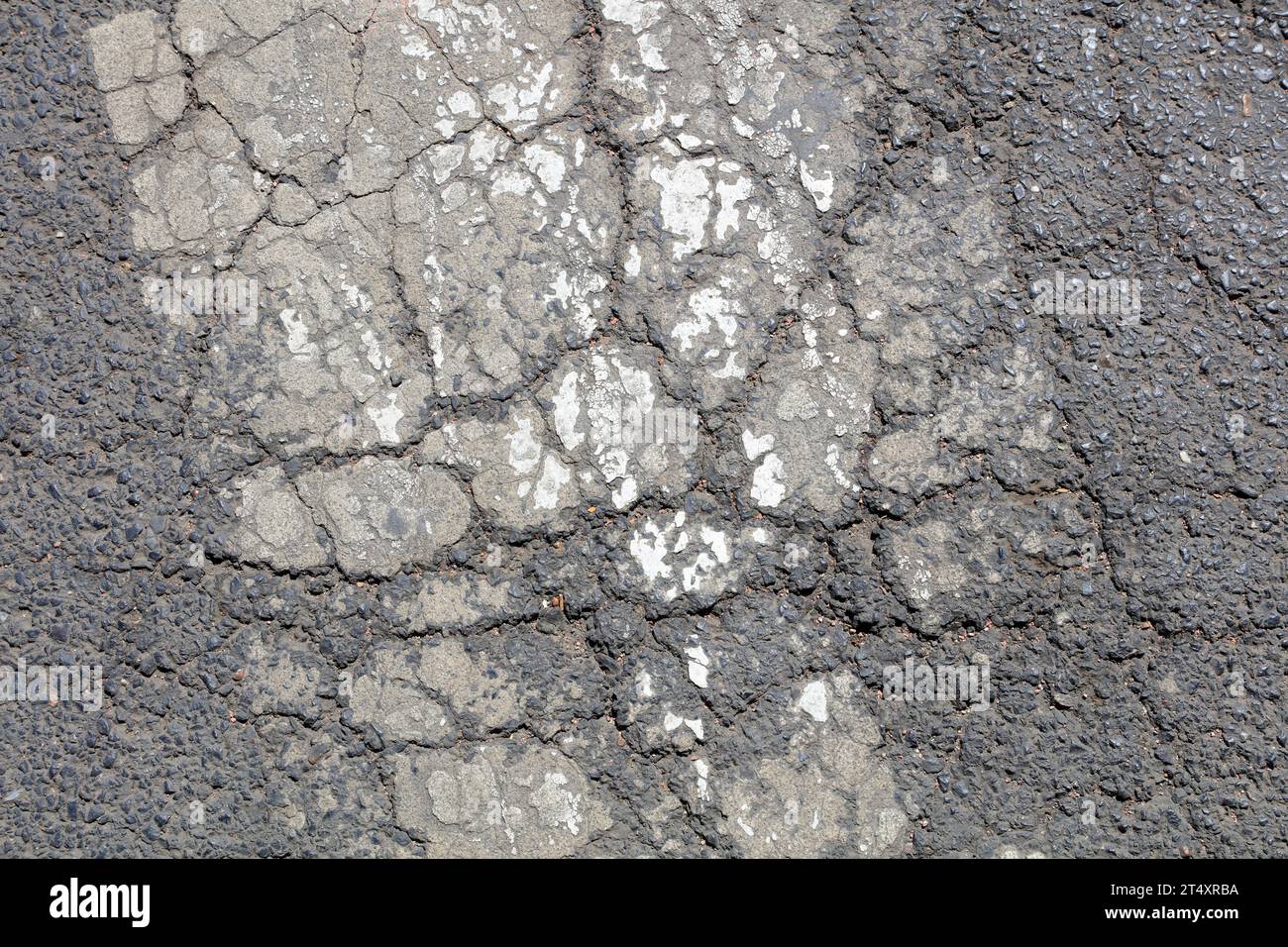 Mottled asphalt pavement Stock Photo - Alamy