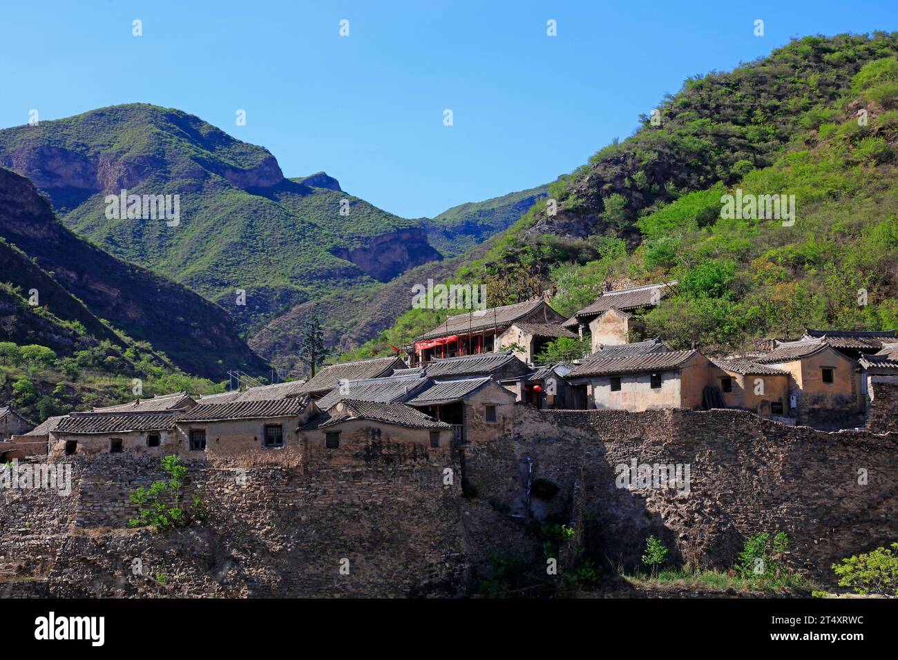 Cuandixia village scenery, Beijing, China Stock Photo - Alamy