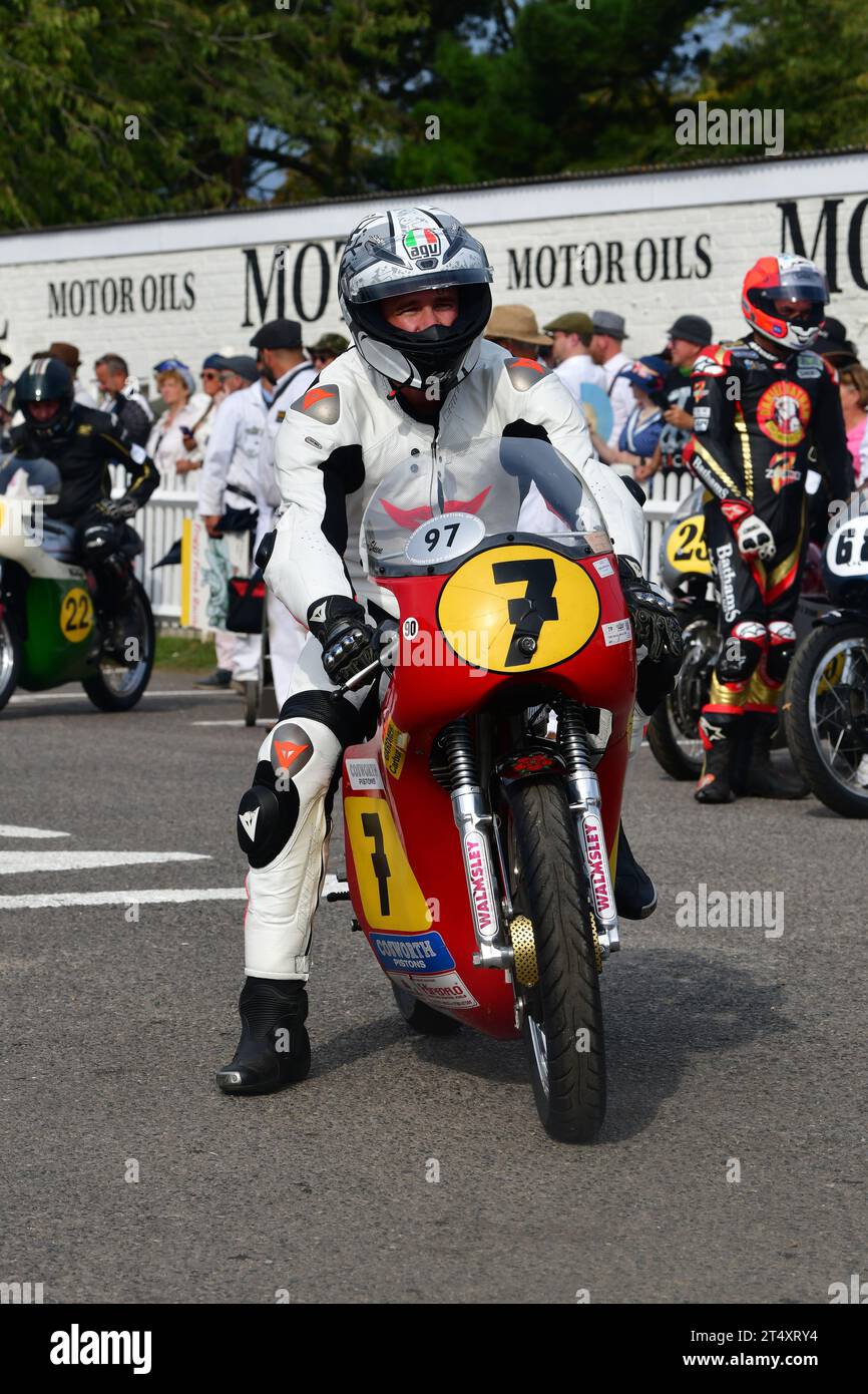 Freddie Sheene, Norton Manx 30M, Barry Sheene Memorial Trophy, two ...