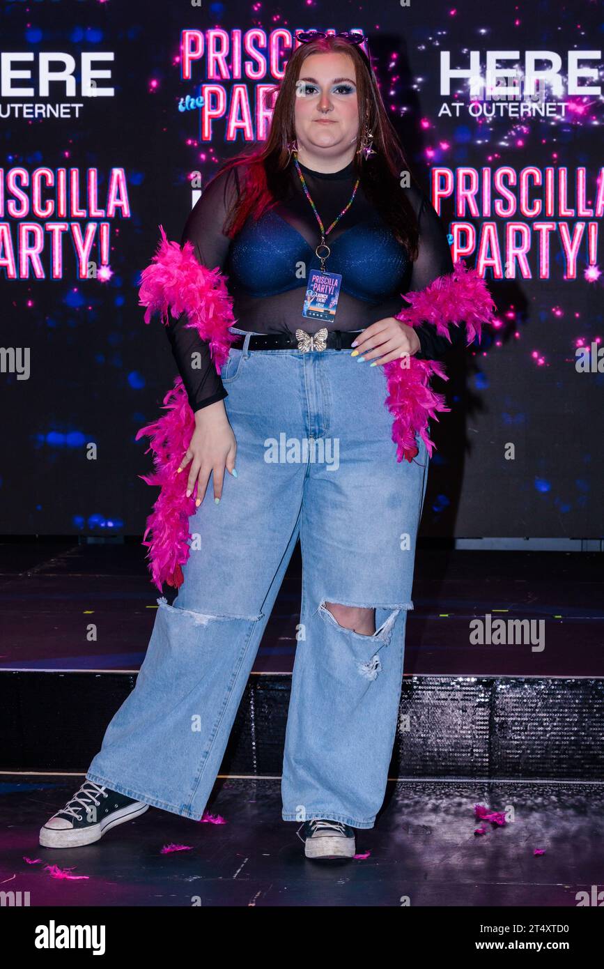 Priscilla - The Party, Outernet, London, UK. 1st November 2023. Leah ...