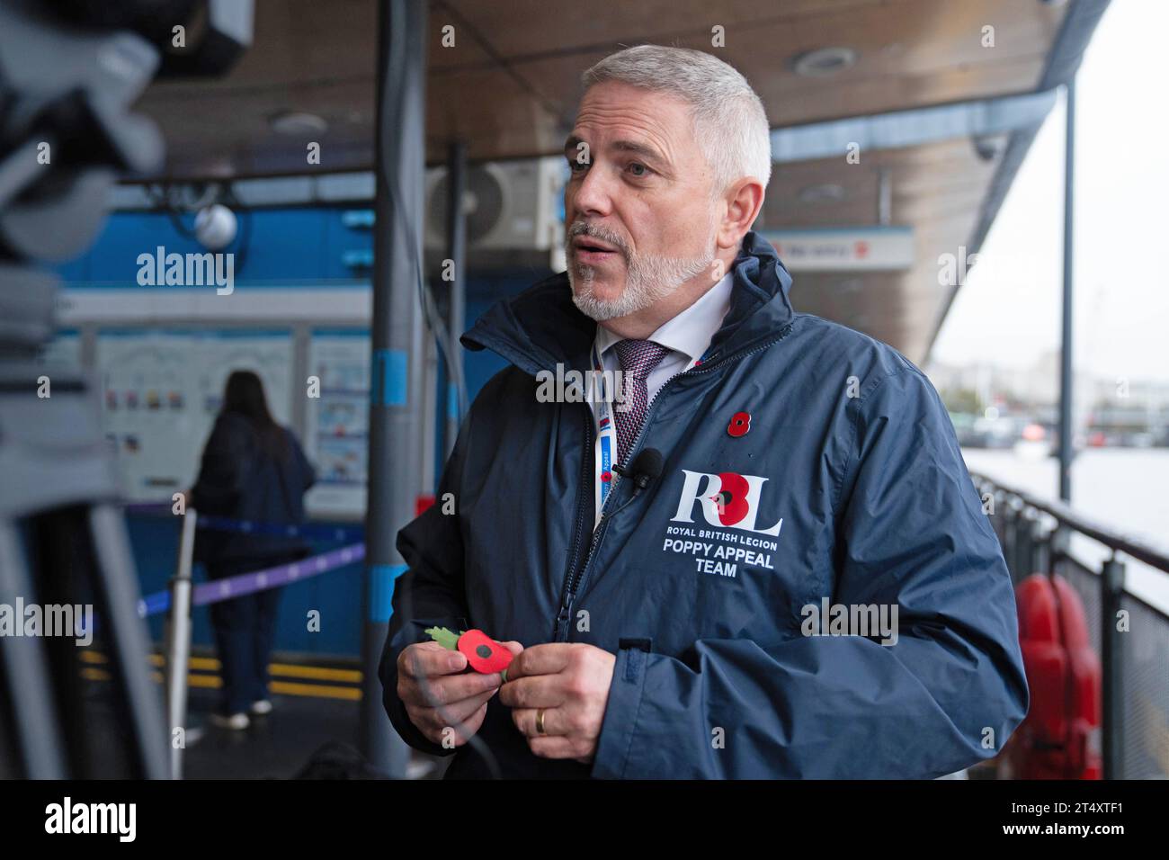 Andy Taylor-Whyte, interim director, Royal British Legion Poppy Appeal ...