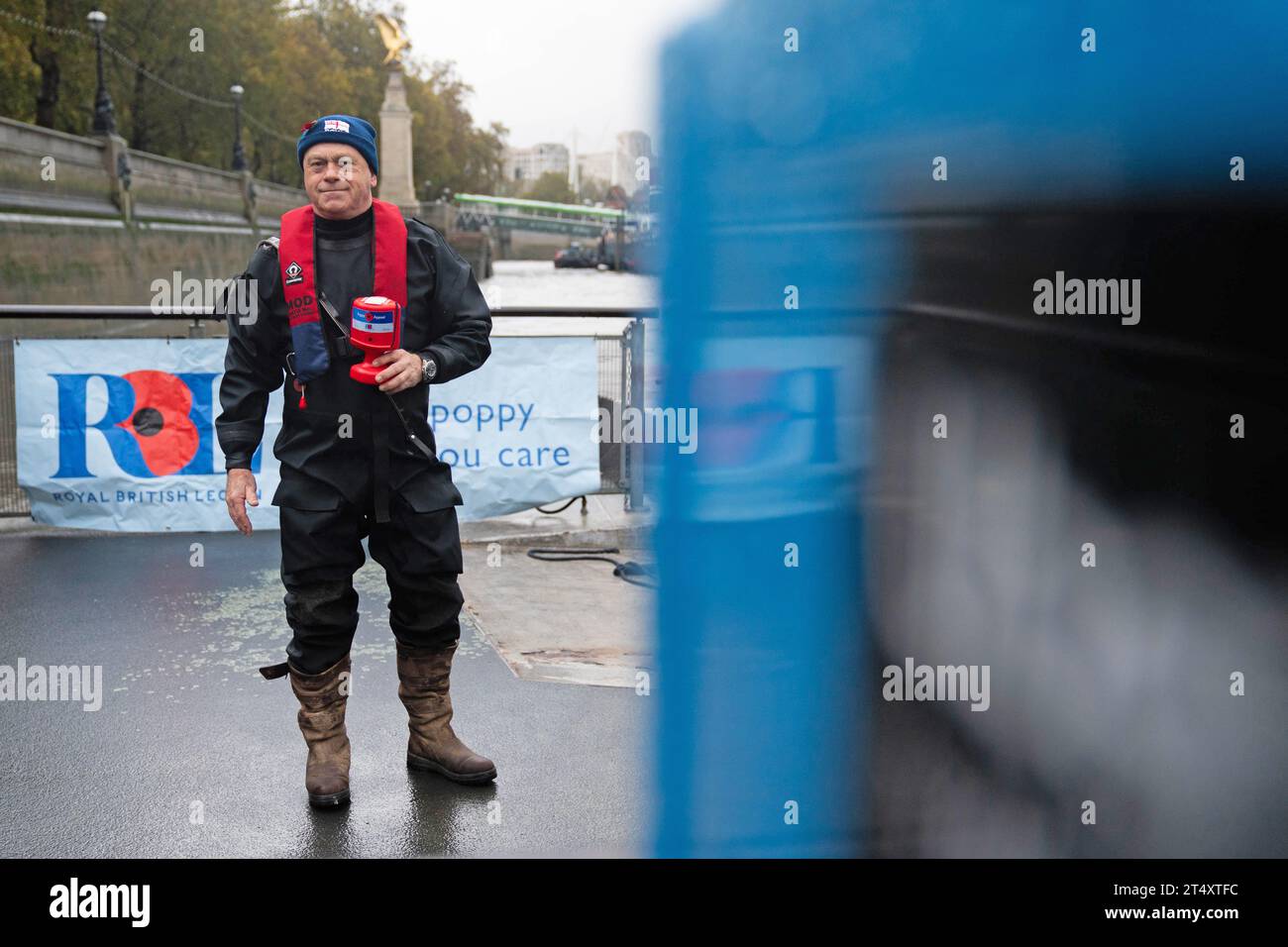 TV presenter and actor Ross Kemp at the launch of London Poppy Day ...